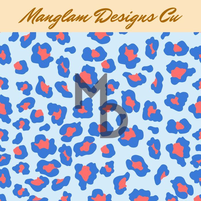 Vintage USA independence leopard print seamless repeat pattern, 4th of ...