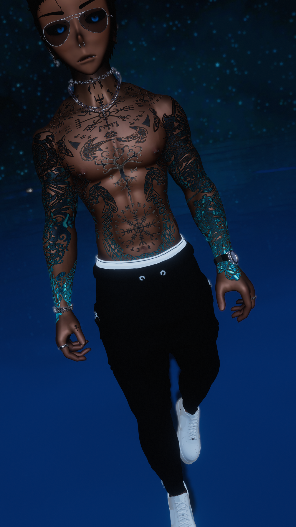 Free Nitro Oceans Waves Textures (Male-Dollymolly base)