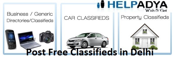 Post Free Classifieds in Delhi