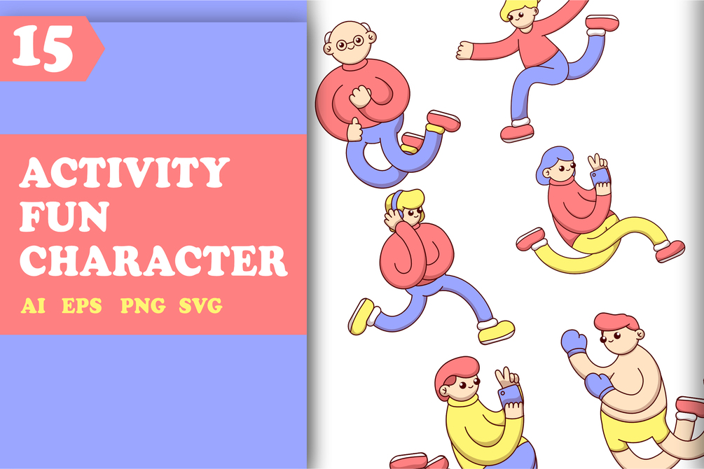 Activity Fun Character