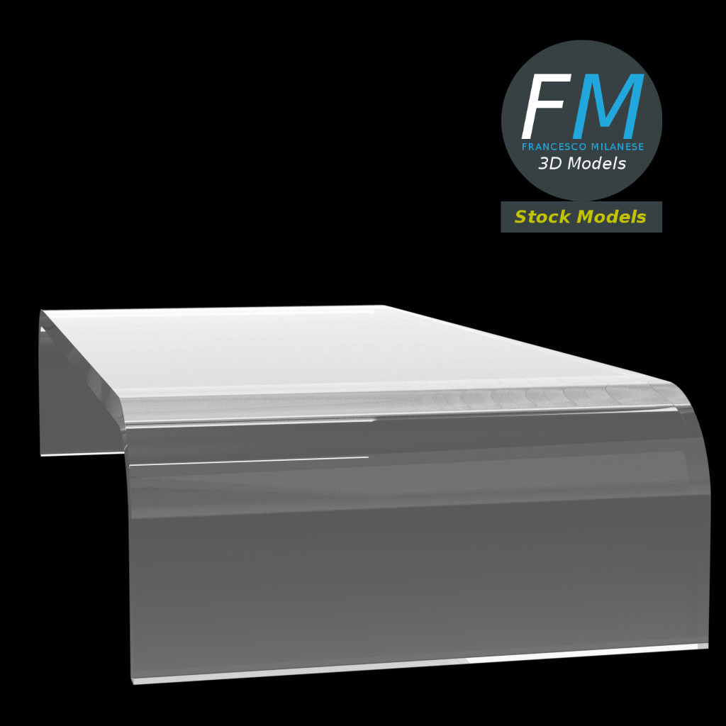 3D MODEL - Monitor riser stand