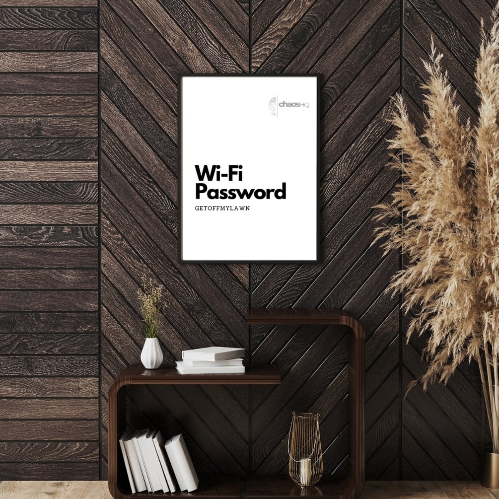 Wi-Fi Password | Printable Wall Art