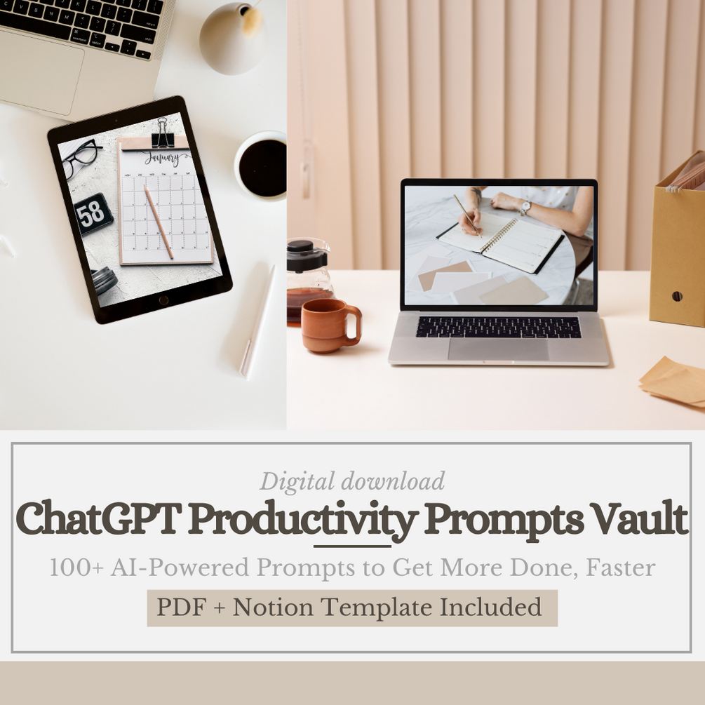ChatGPT Productivity Prompts Vault