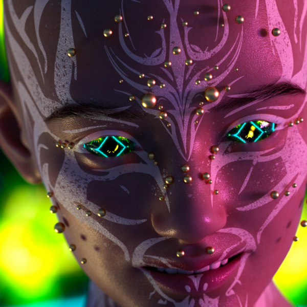 Bundle of x3 animations for DJ PLASTIK in 4k