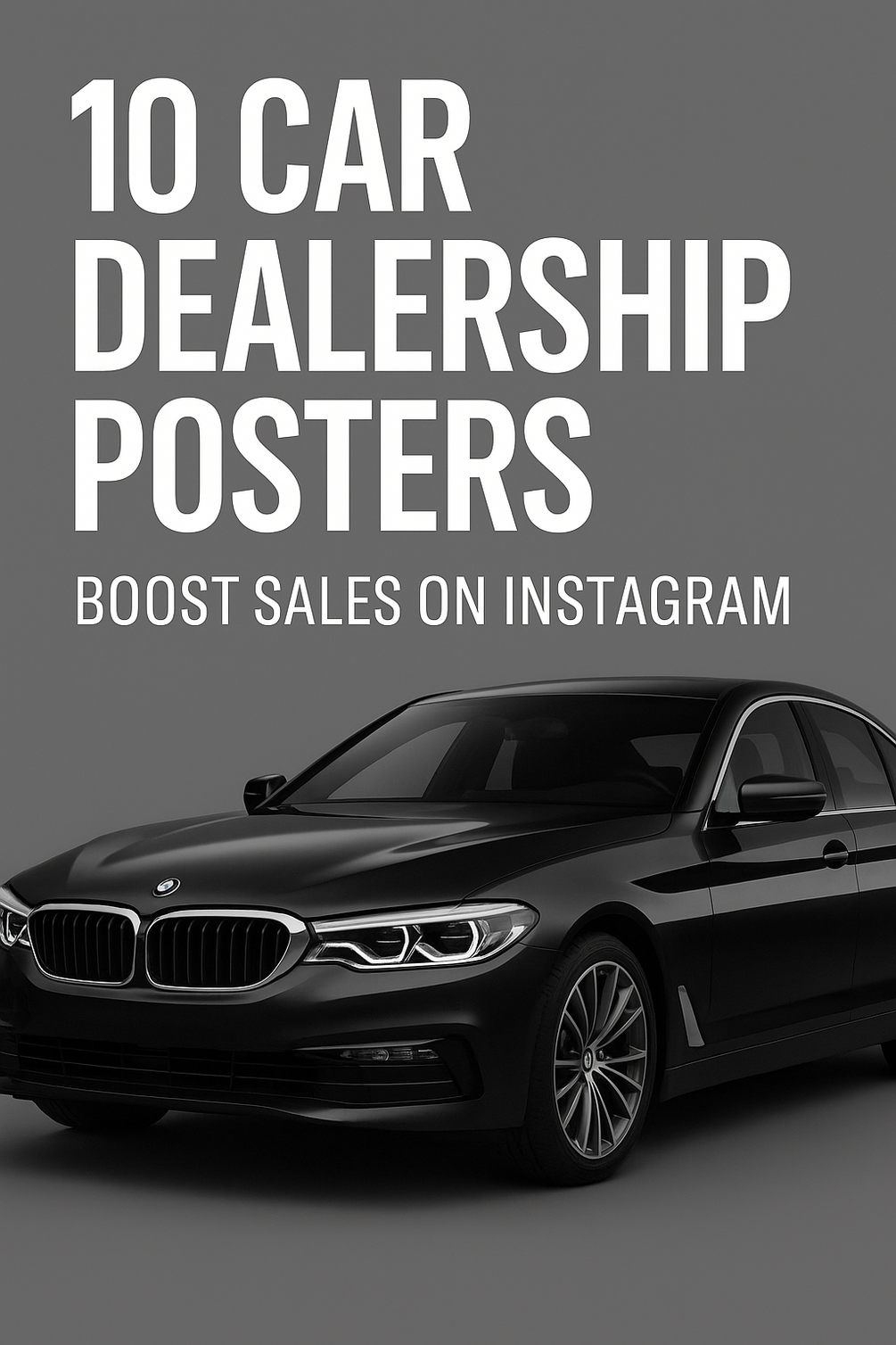 10 Car Dealership Posters