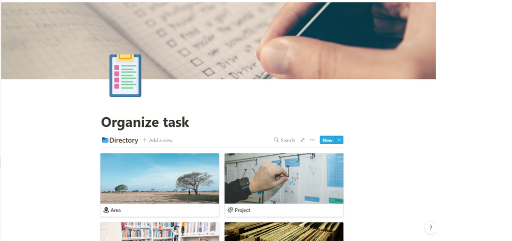 Organize Tasks