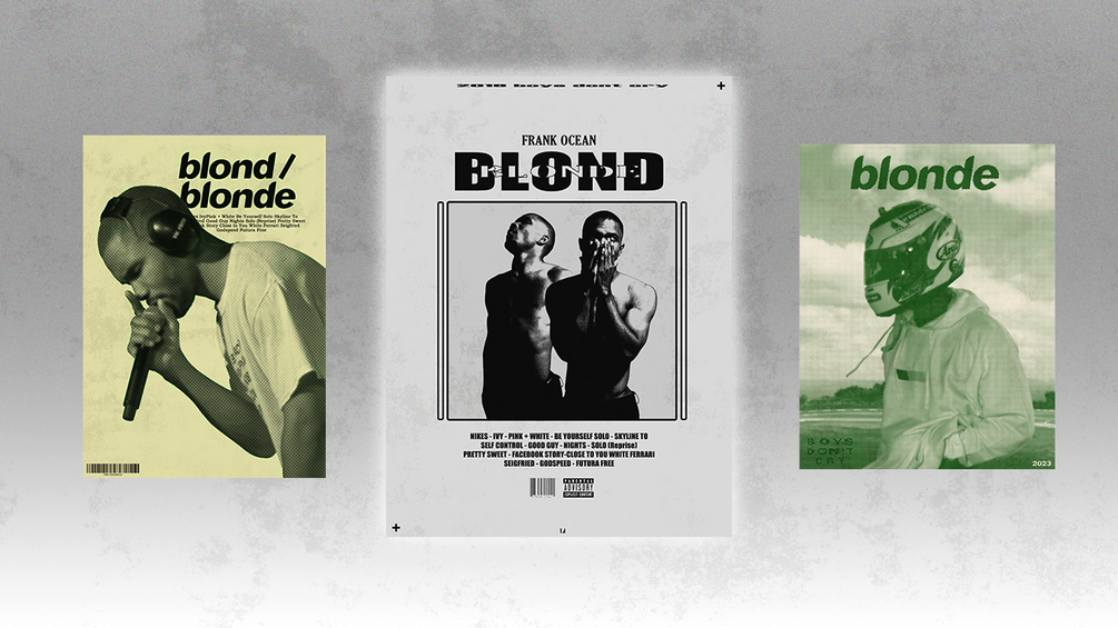 BLOND posters [Frank Ocean]