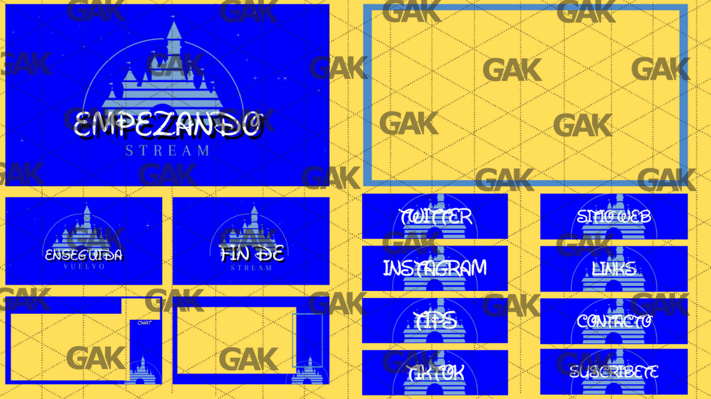 MAGIC STREAM - OVERLAY - STREAM - OBS