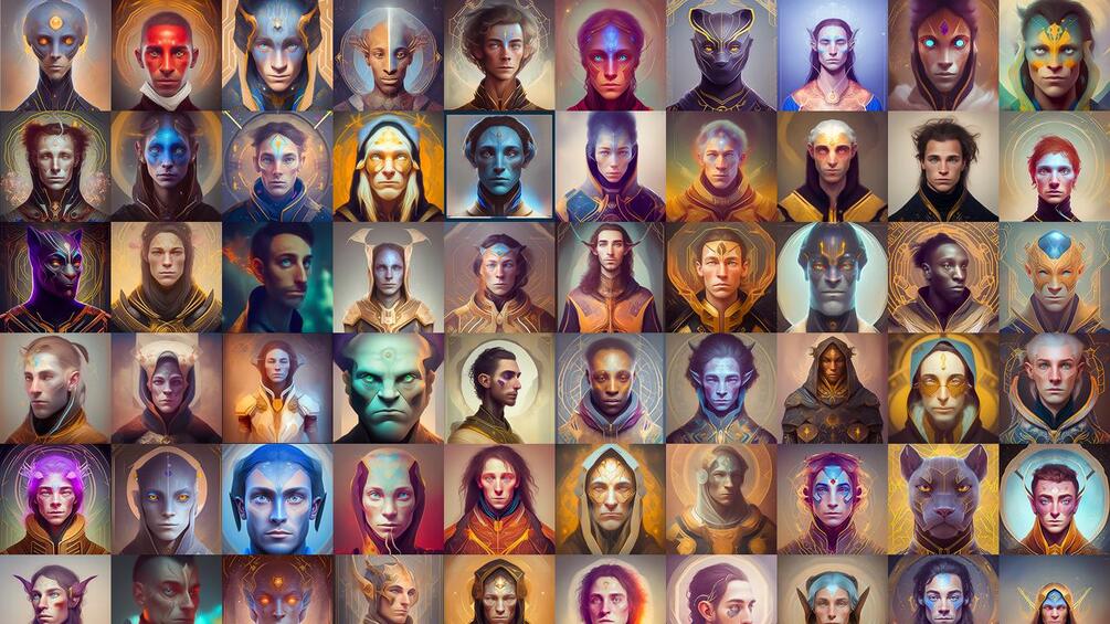 Sci-fi Fantasy Avatar Pack