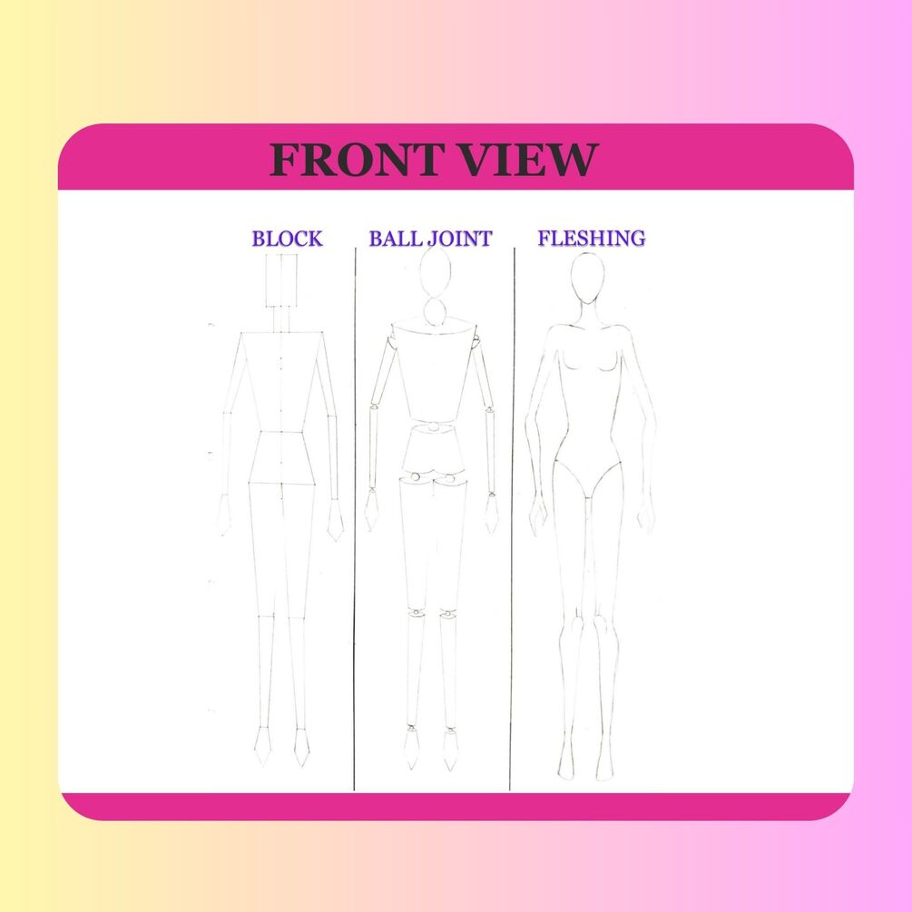 Basic Fashion Croquis Templates (PDF Download)