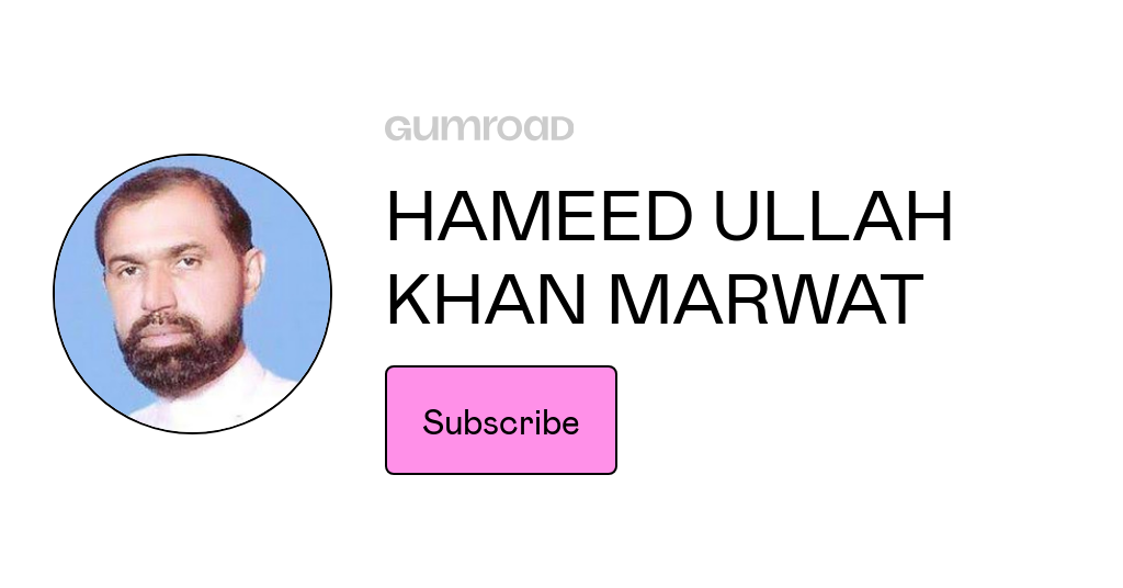 HAMEED ULLAH KHAN MARWAT