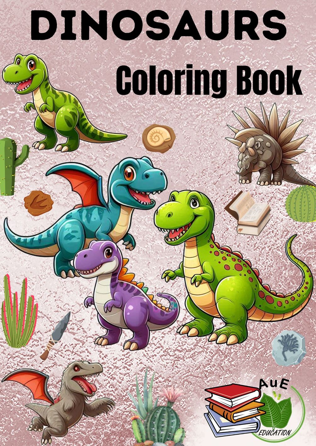 Coloring Book: Dinosaurs