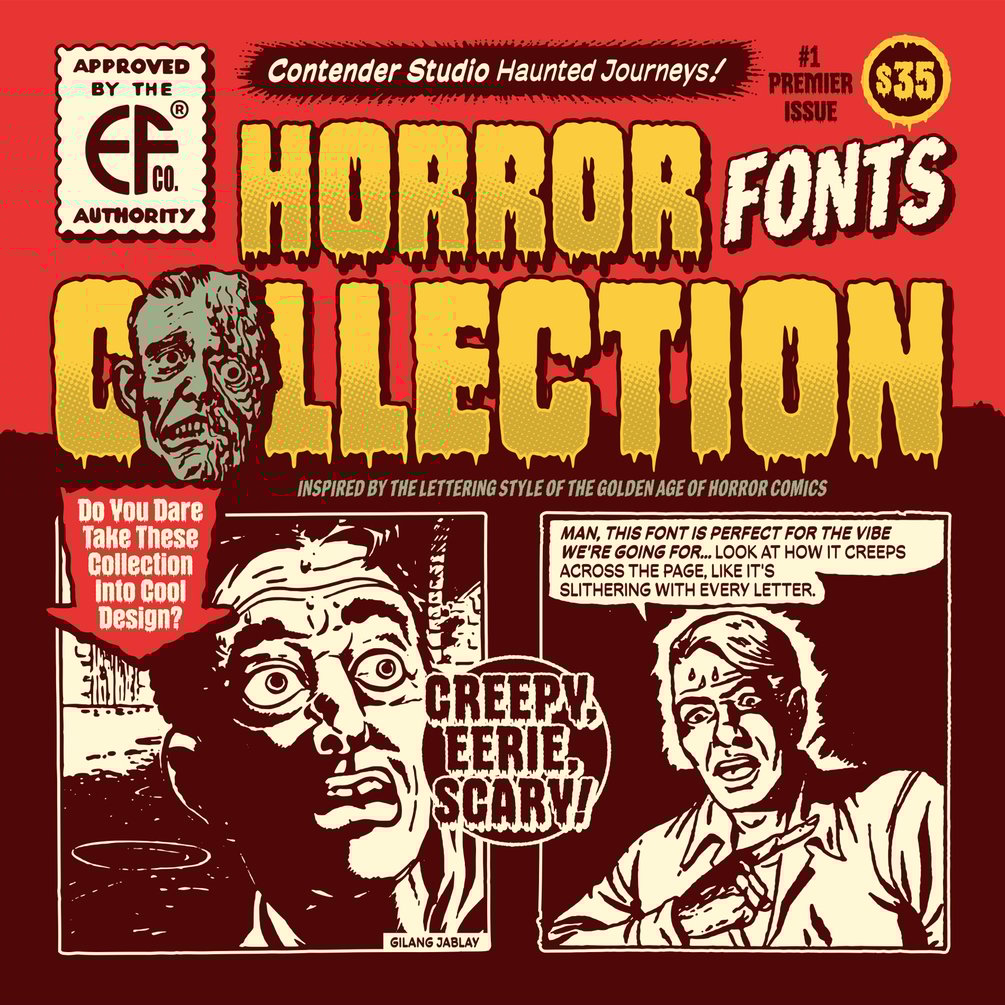 Contender Studio - Horror Fonts Collection