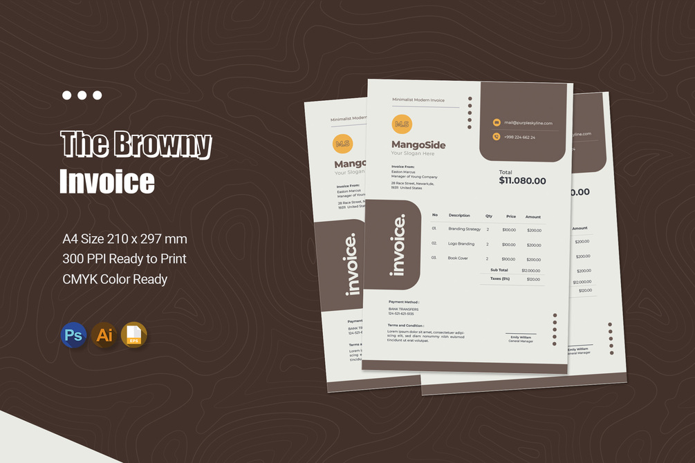 The Browny Invoice