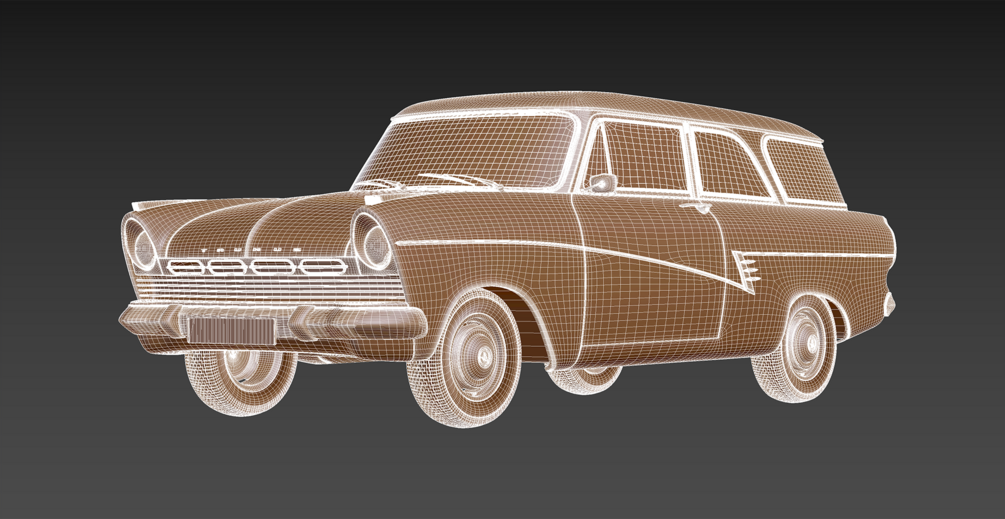 Ford Taunus P2 17M kombi 1957
