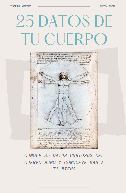 25 Datos curiosos del cuerpo humano