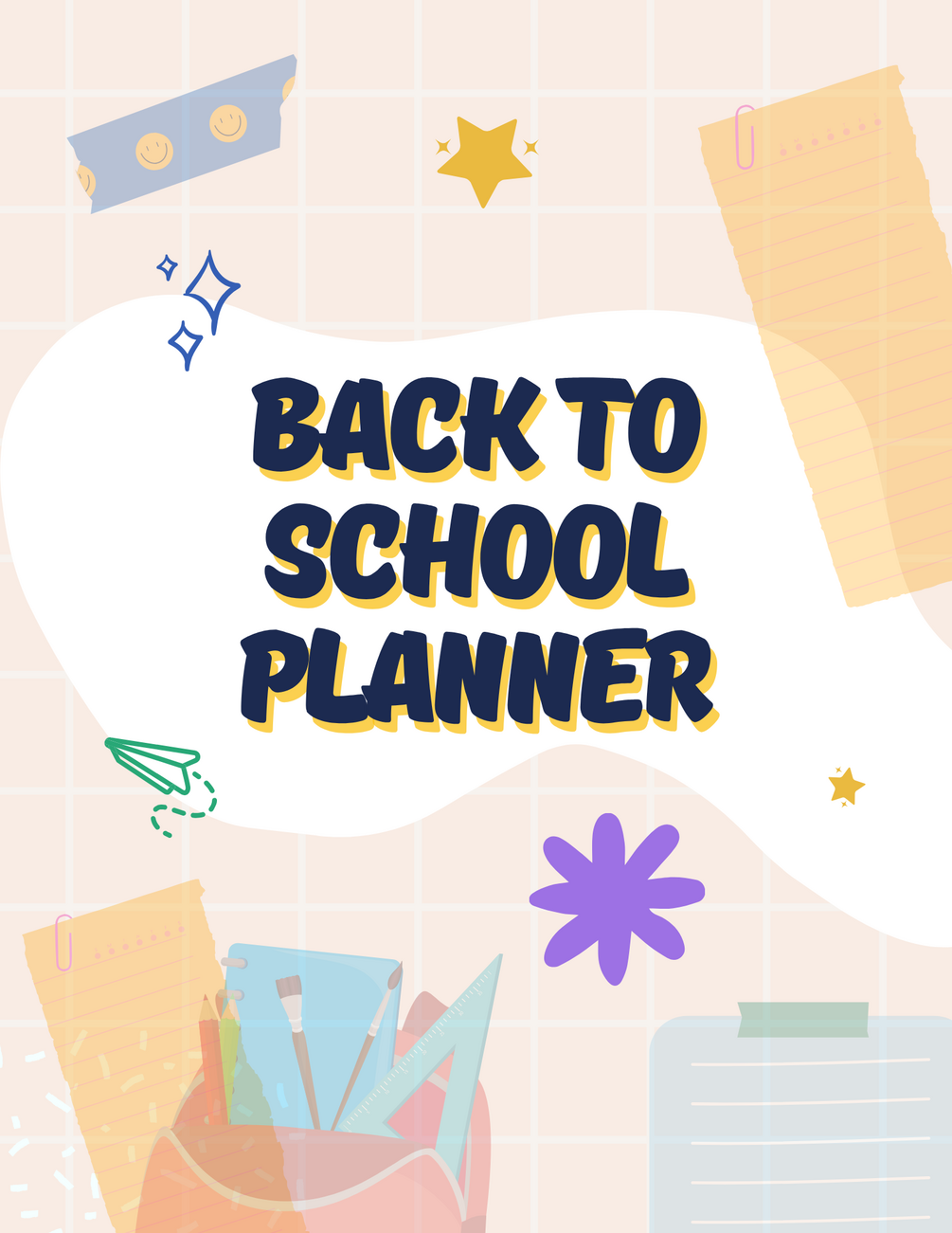 Back To School Planner