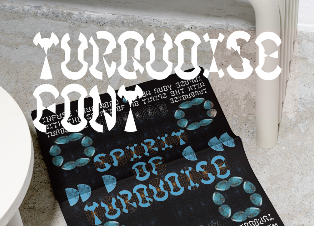 Turquoise Font