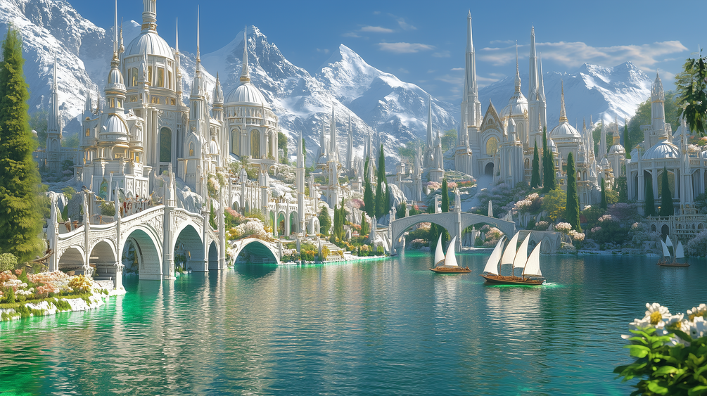 Elven Citadel of Light (1920px x 1080px)