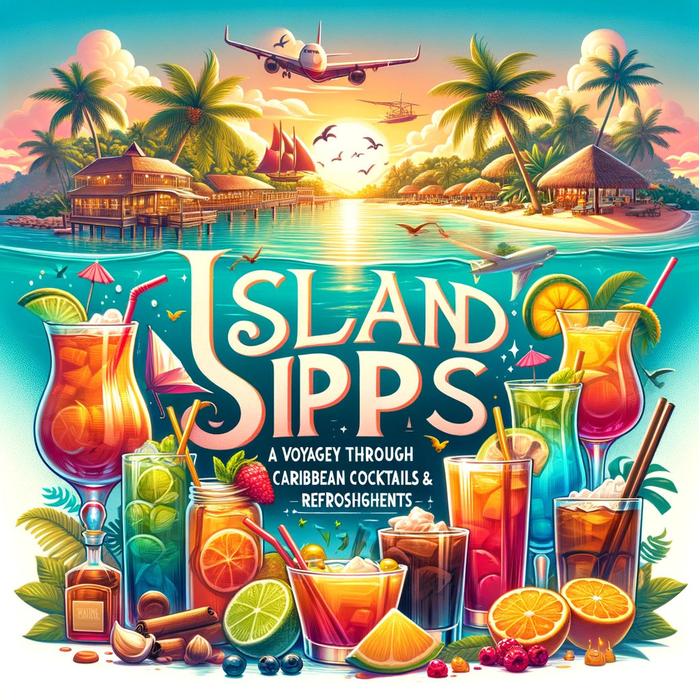 Island Sips: A Voyage Through Caribbean Cocktails & Refreshments