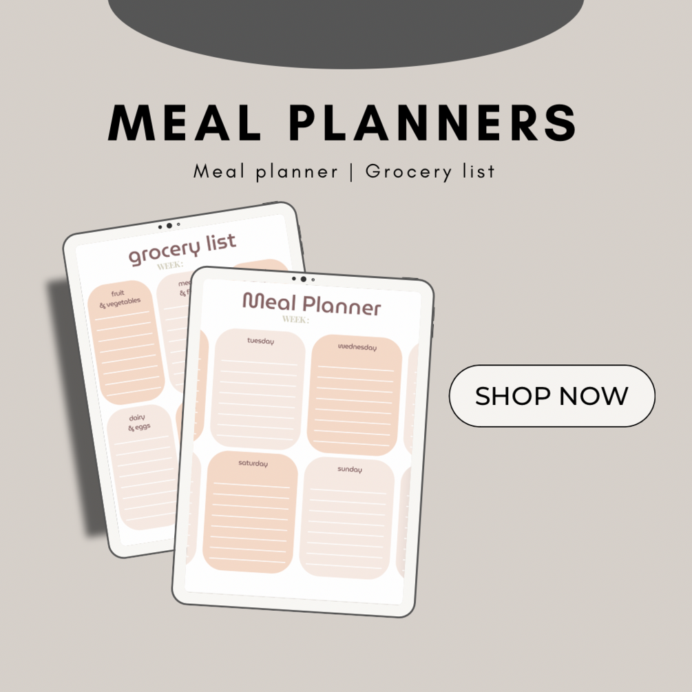 Meal Planner and Grocery list