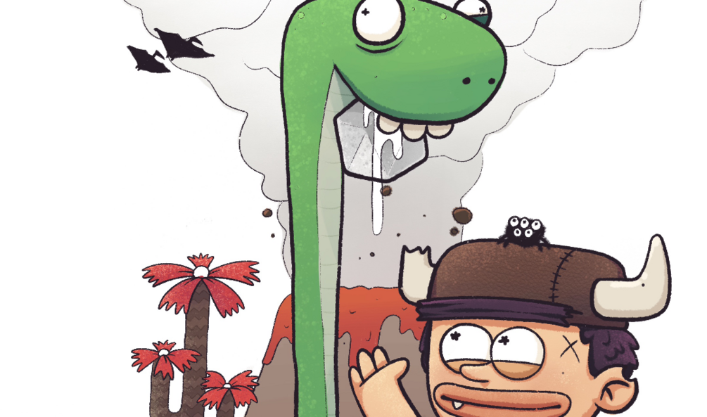 Caveman's Best Friend, Dinosaur - Wallpaper