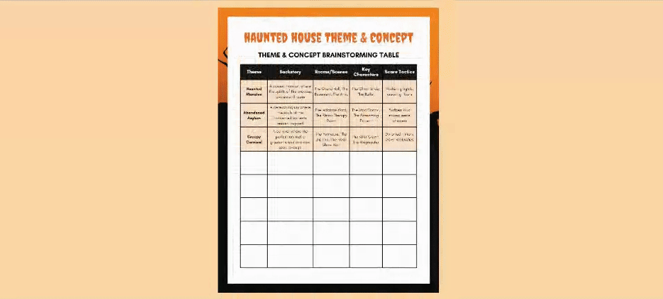 Halloween Party Planner