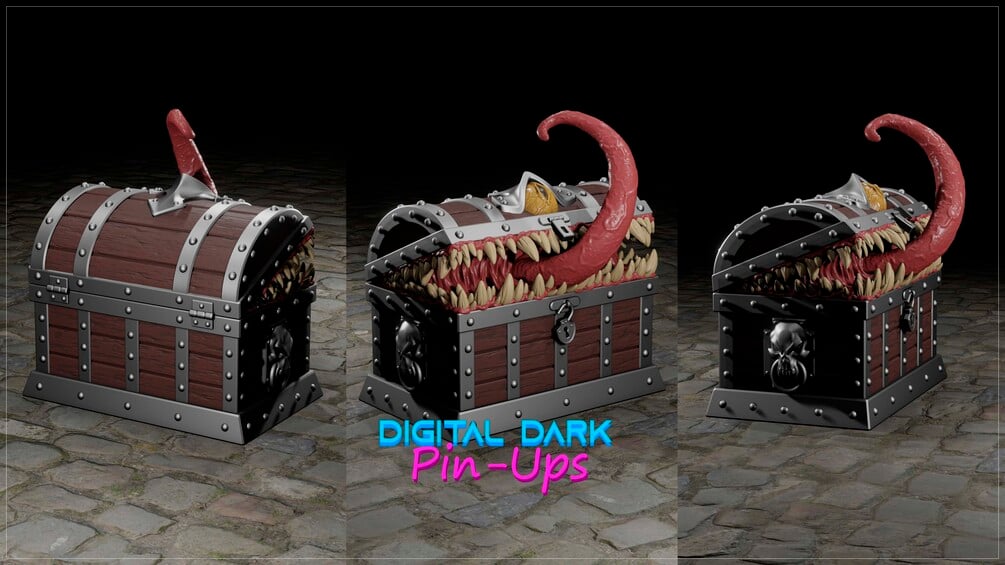 Digital Dark Pin-Ups