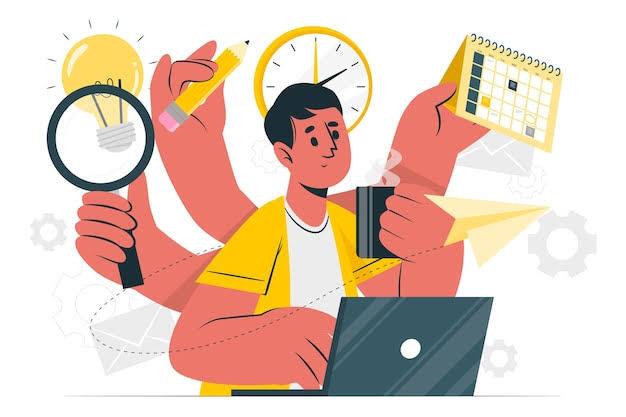 7 Day productivity planner.