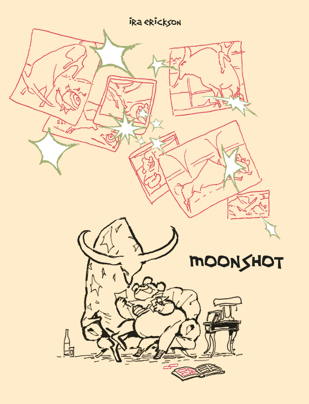 Moonshot - short comic, digital color