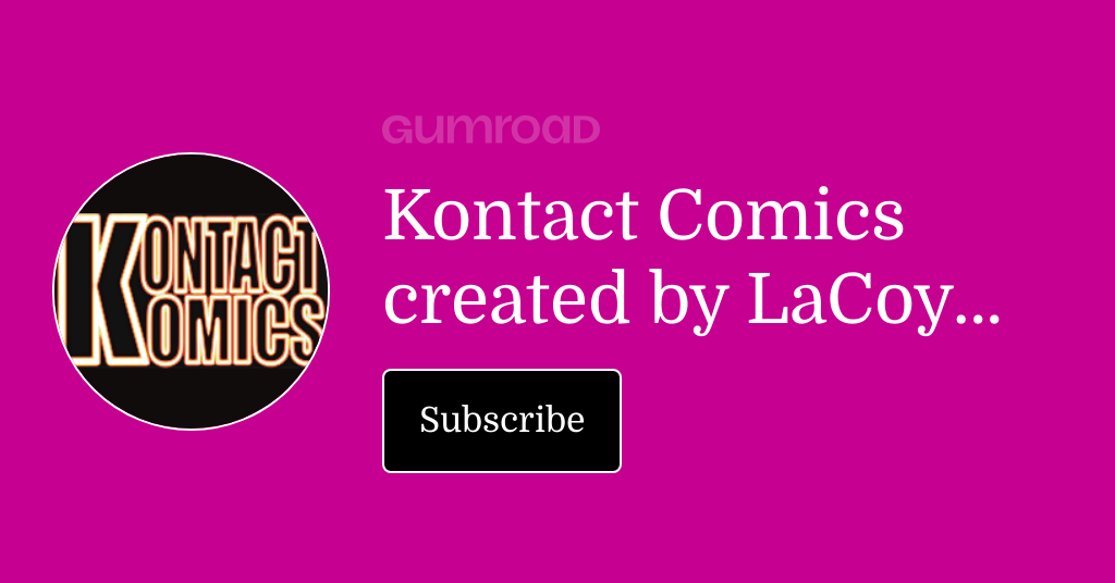 Kontact Comics created by LaCoy Cooks