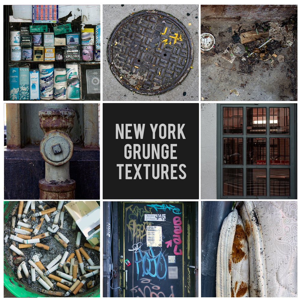 NEW YORK GRUNGE TEXTURES
