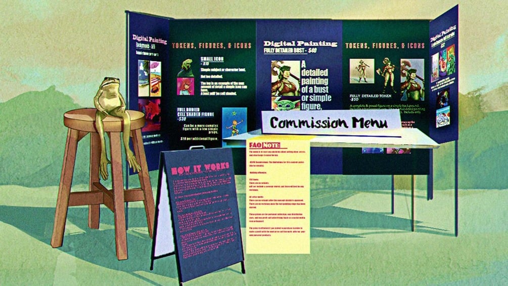 Commission Menu (for reference)