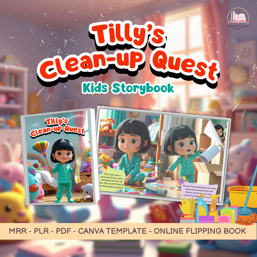 Kids Storybook: Tilly's Clean-Up Quest