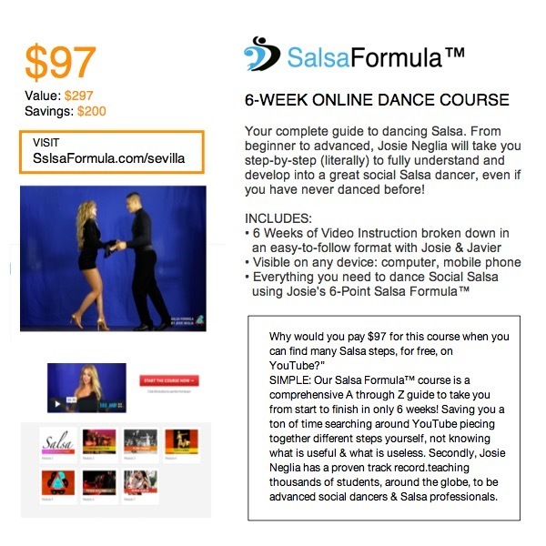Salsa Formula™ 6-Week Online Salsa Course