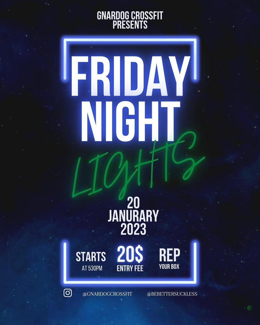 Gnardog CrossFit - Friday Night Lights