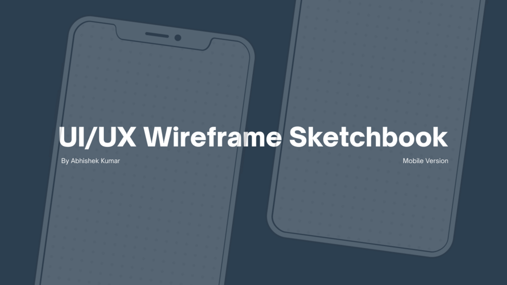iPhone Wireframe Sketchbooks