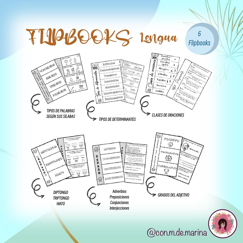 Flipbooks de Lengua