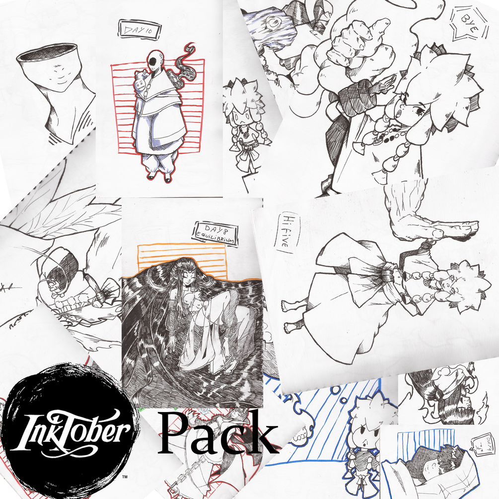 Inktober 2017 Pack