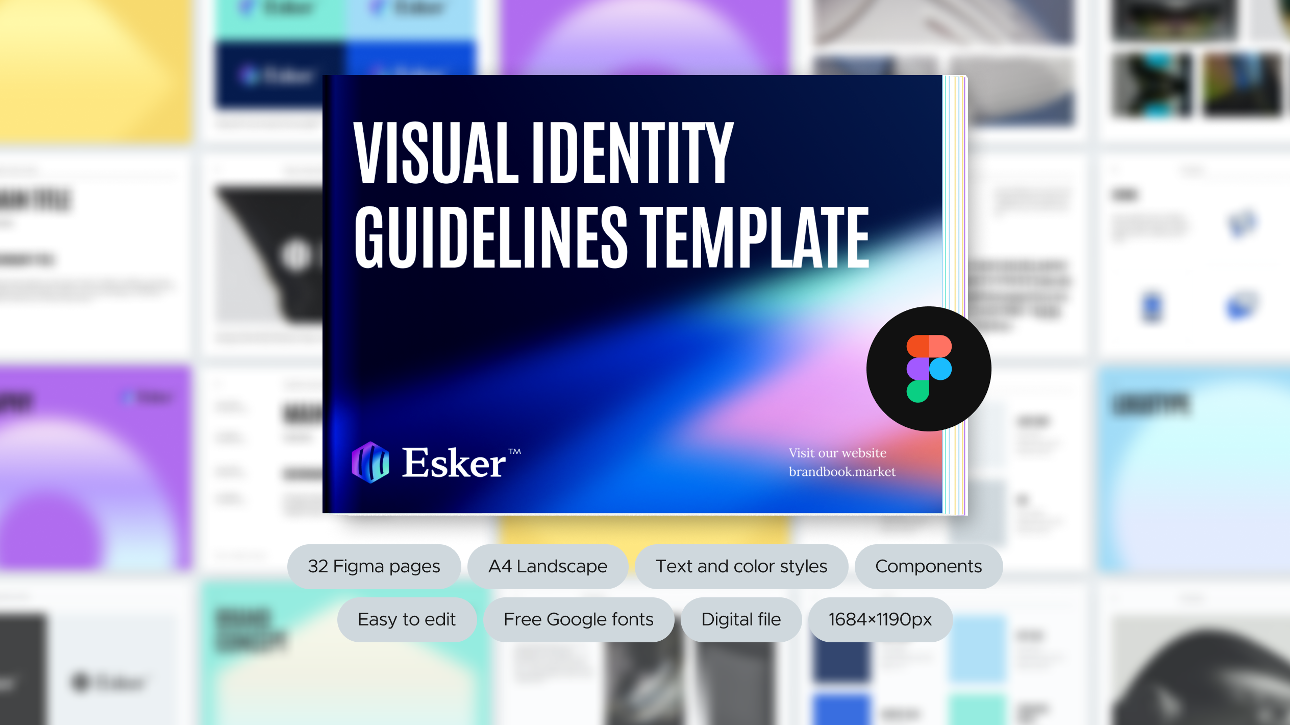 Esker — Visual Identity Guidelines Template - middltone