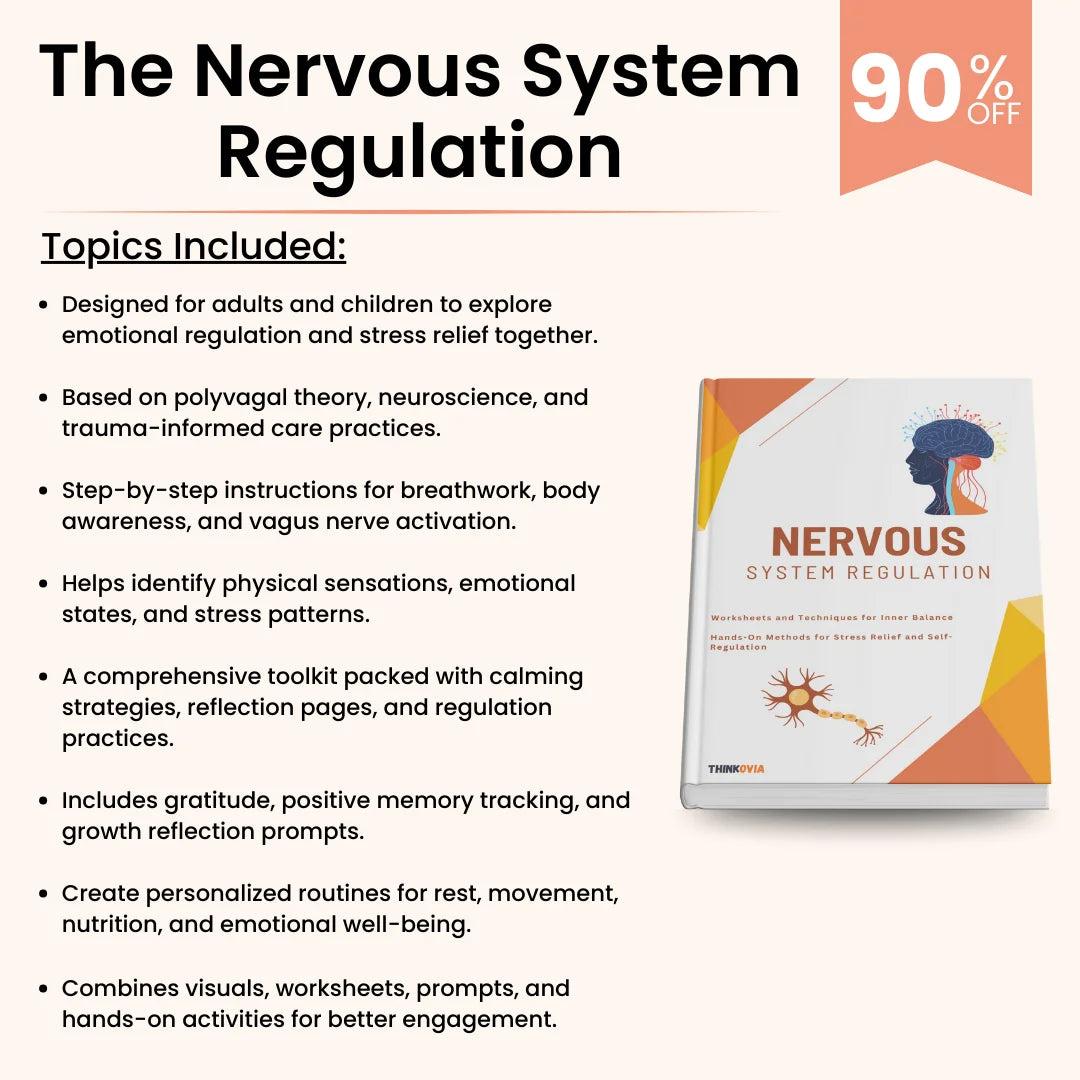 The Nervous System Regulation Workbook: A Polyvagal Theory Workbook for ...