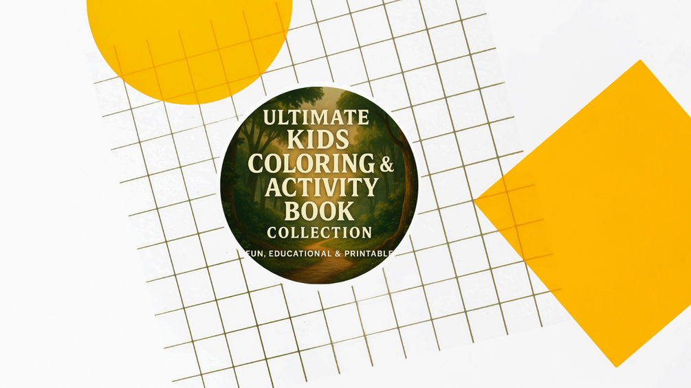 Ultimate Kids Coloring & Activity Book Collection – Fun, Educational ...