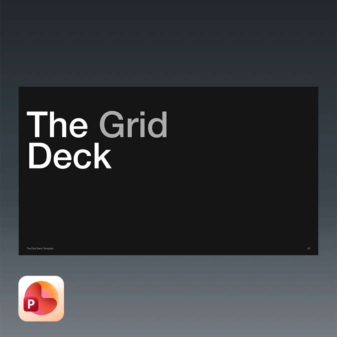 🏁 The Grid Deck Presentation System BUNDLE
