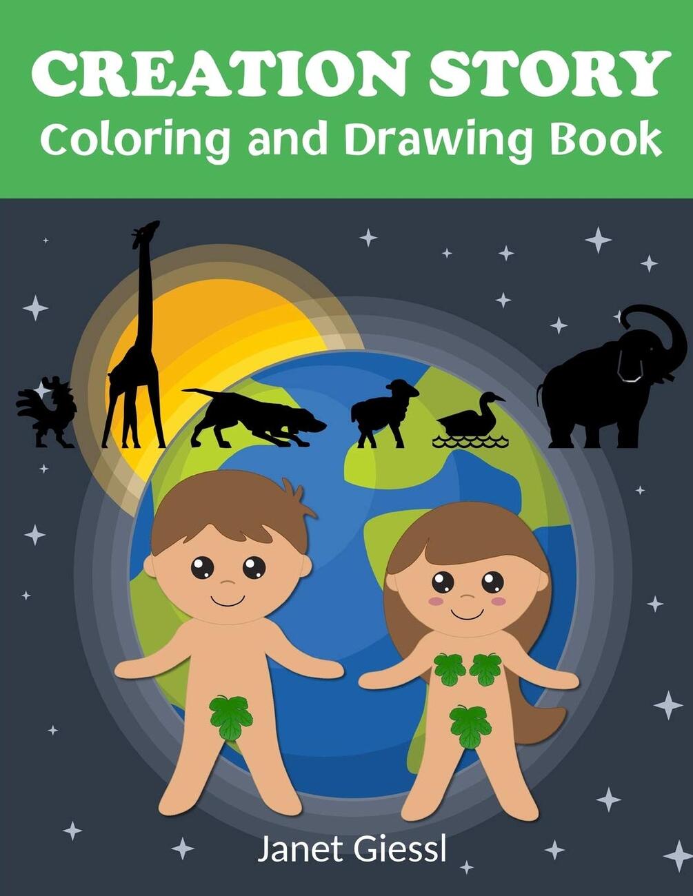 Creation Story Coloring and Drawing Book - Personal and Educational Use