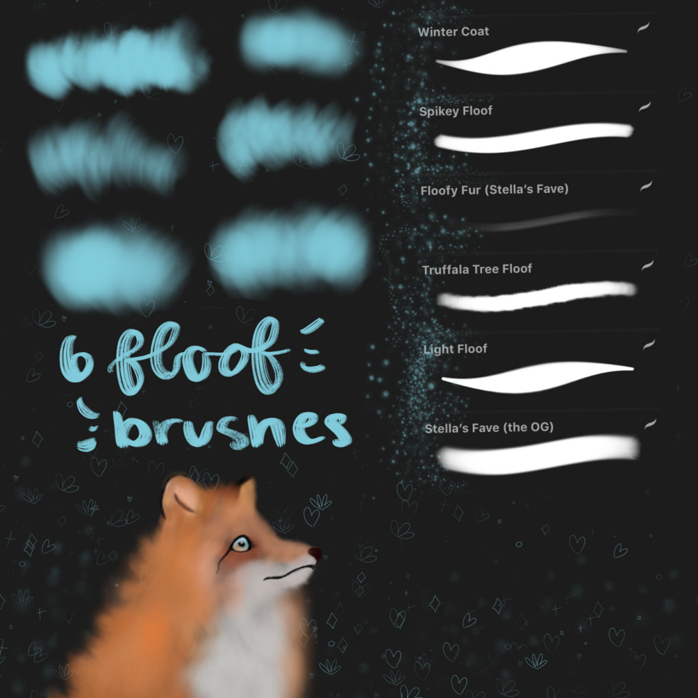 Fluffy Fur Brushset for Procreate