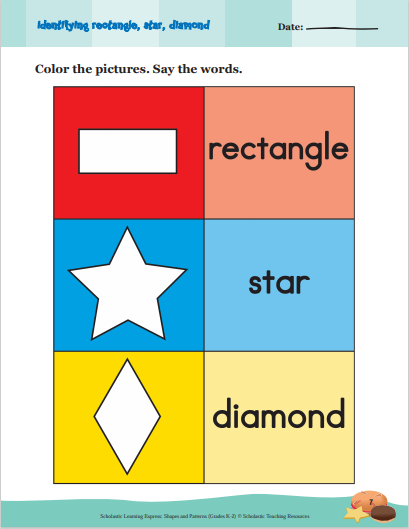 Learning Express: Shapes and Patterns (Grades K-2)