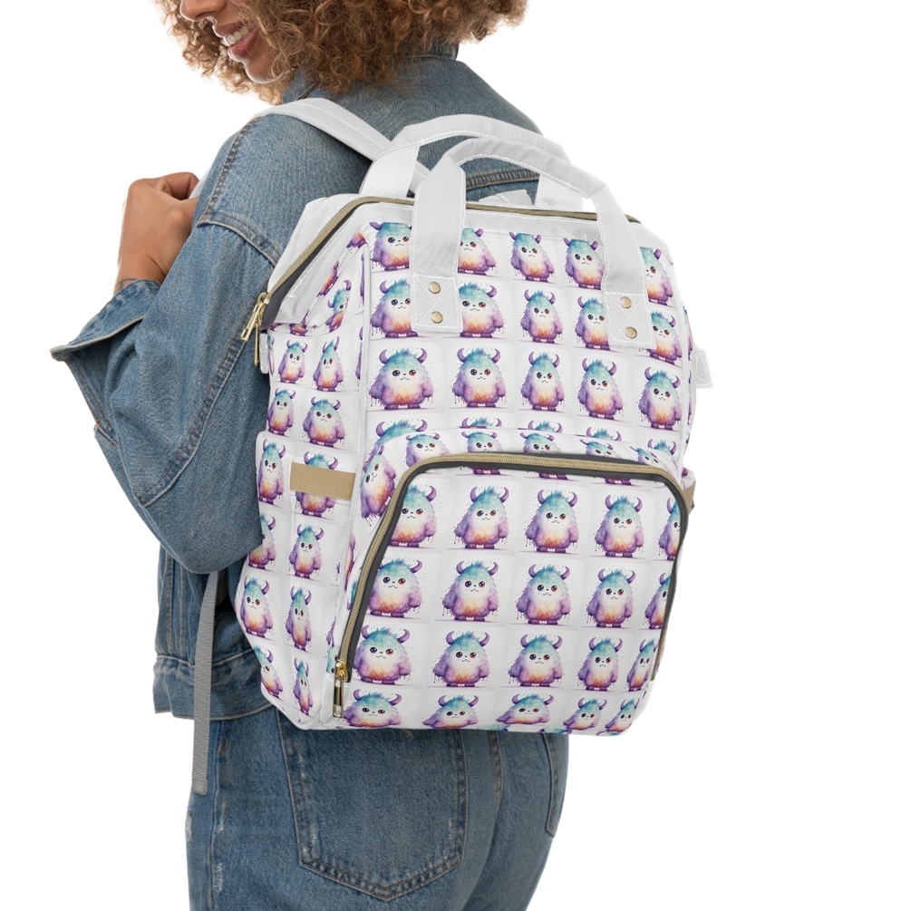 Baby's Diaper Bag Fluffy Monster Friends