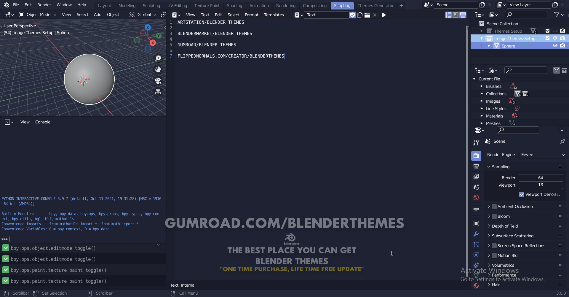 Blender Themes 0094
