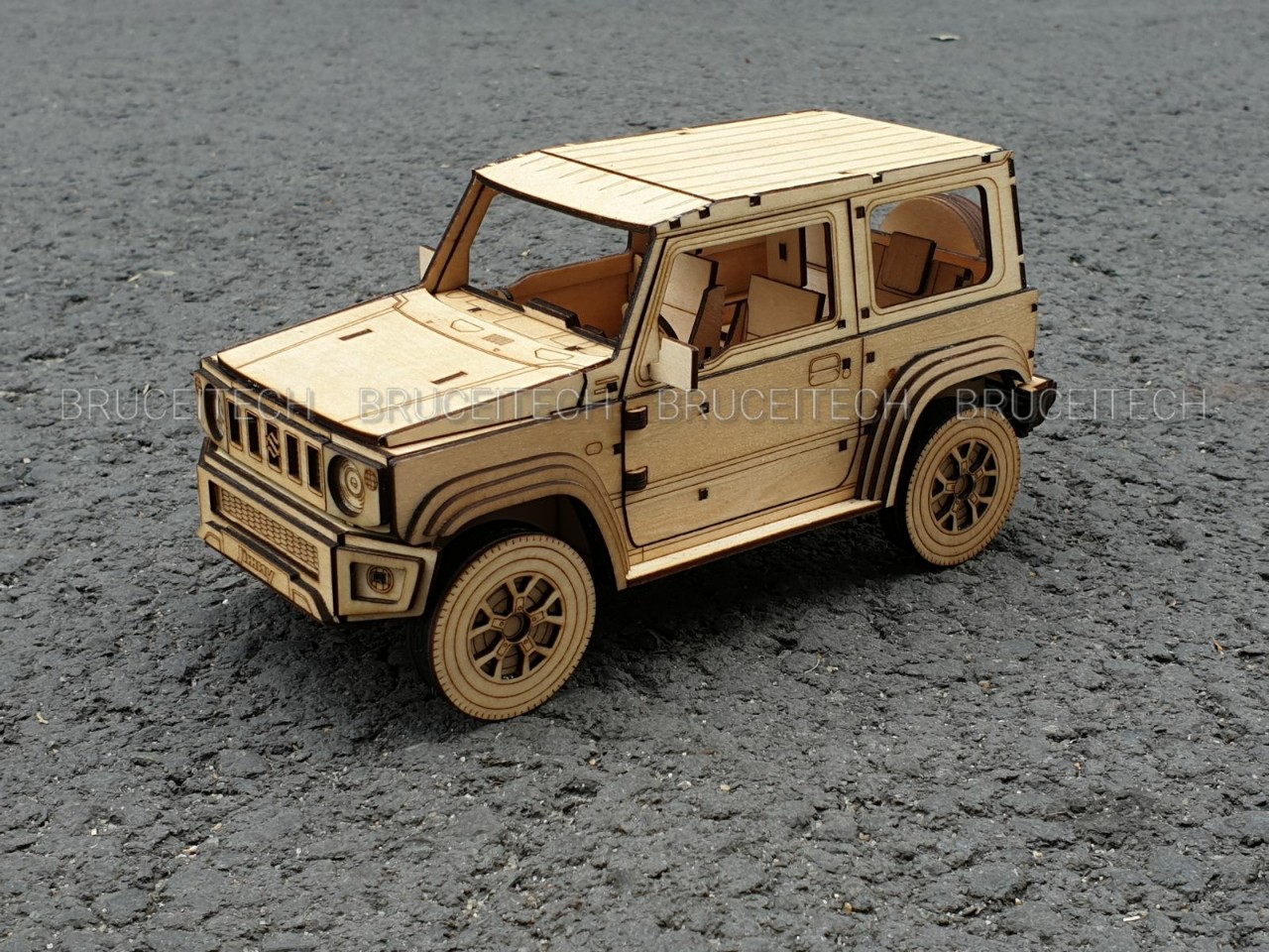 Suzuki Jimny 2021 SUV laser cut - Bruceitech ---[be creative, be done]---
