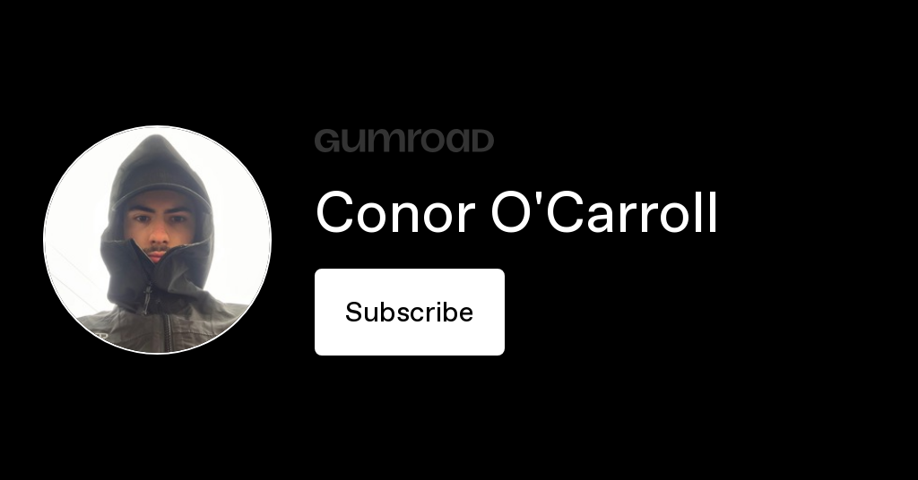 Conor O'Carroll